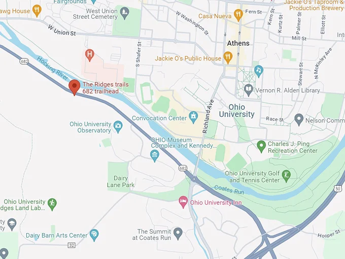 the ridges loop trail 10 map