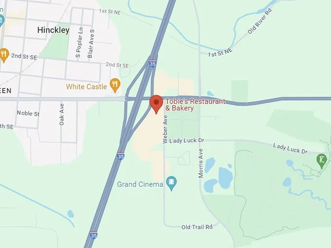 Tobie’s Restaurant & Bakery 10 map