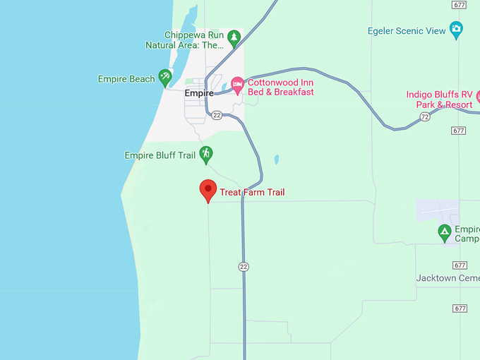 Treat Farm Trail 10 Map