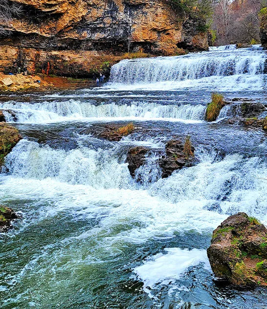 beautiful waterfall wisconsin ftr
