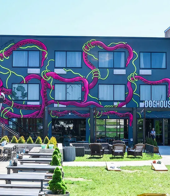 beer themed hotel ohio ftr