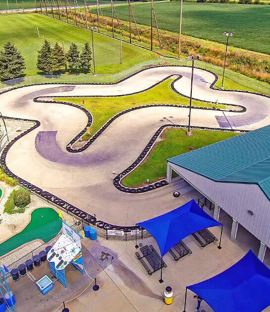 go kart track illinois ftr