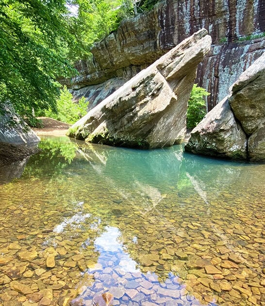 gorgeous swimming hole illinois ftr