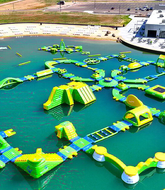 largest inflatable waterpark wisconsin ftr