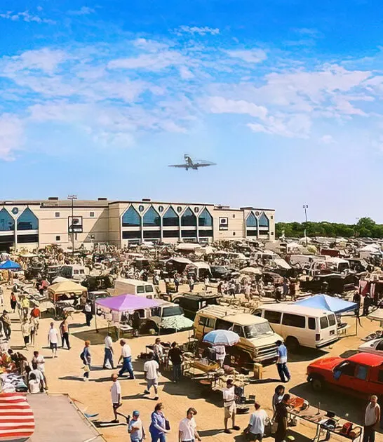 outdoor flea market illinois ftr