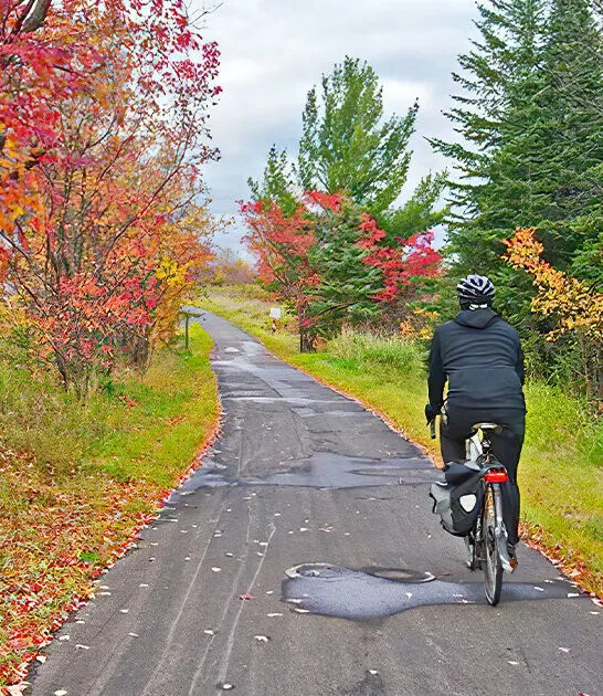 paved minnesota bike trail ftr