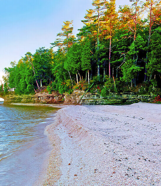 postcard worthy beach wisconsin ftr