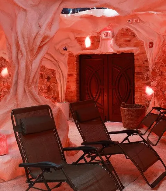 relaxing salt cave illinois ftr