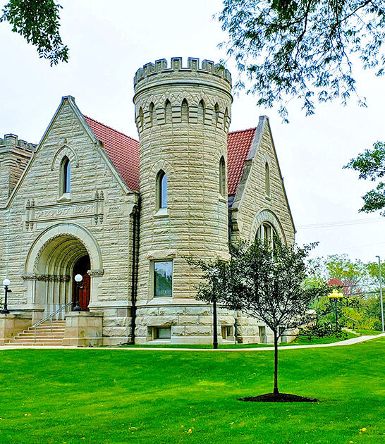 stunning library castle ohio ftr