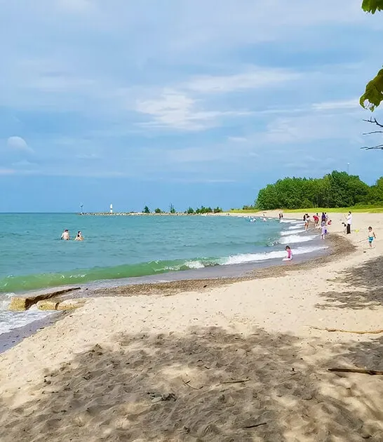 stunning uncrowded beach ohio ftr