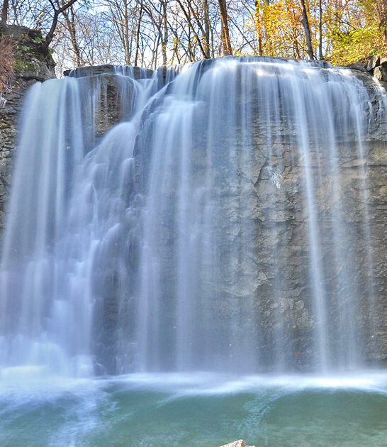 35 foot ohio waterfall ftr