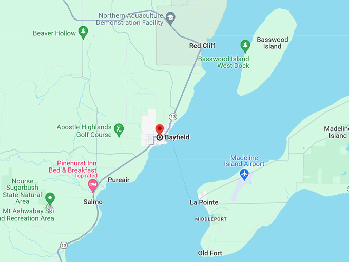 Bayfield 10 Map