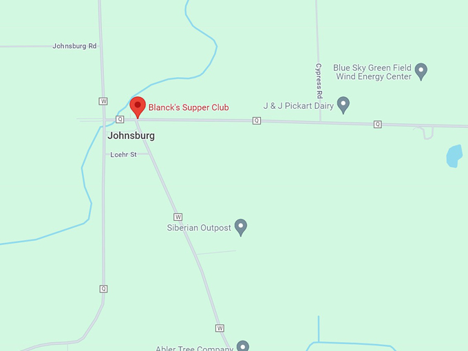 blanck's supper club 10 map