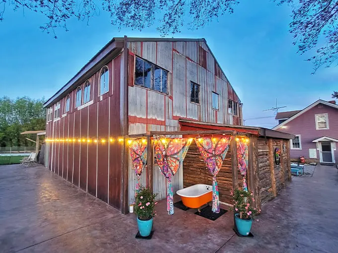 bock's jukejoint magical barn! near lake erie 1
