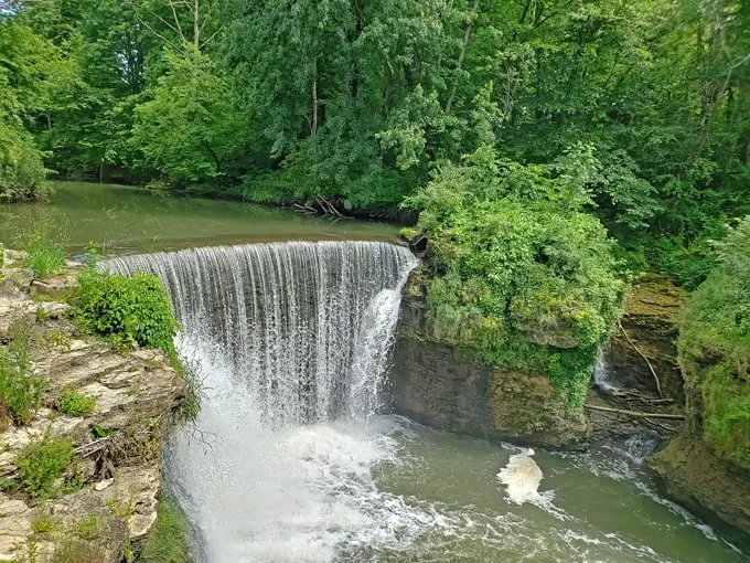 Cedar Cliff Falls Trail 1
