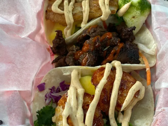garbo's grill @ hanks! 4