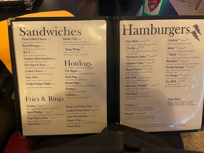joe's hamburgers 5