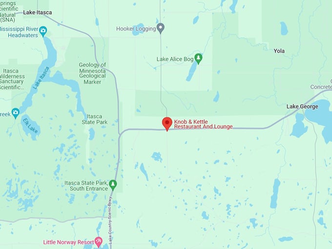 Knob & Kettle Restaurant and Lounge 10 Map