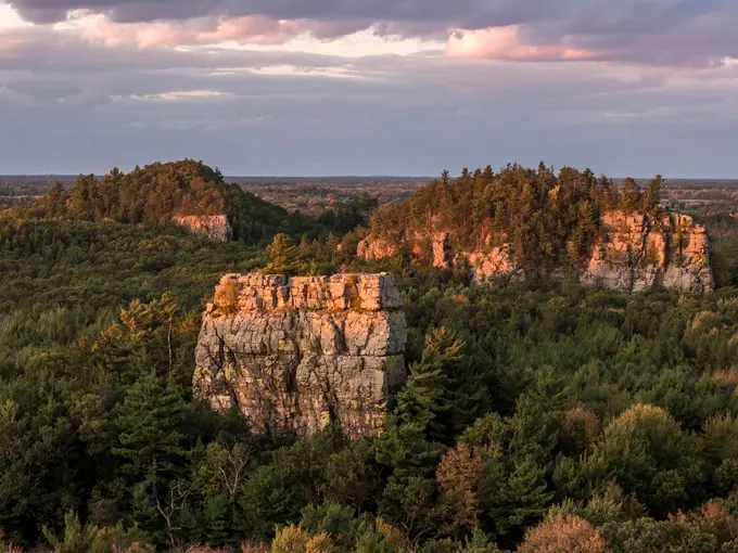 mill bluff state park 1
