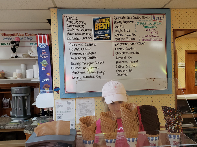 olson’s ice cream 5