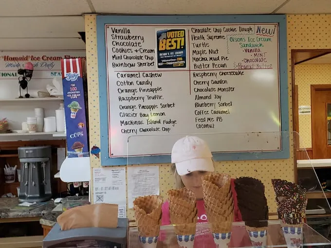 olson’s ice cream 5