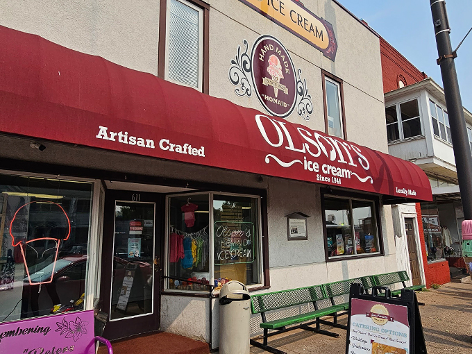 olson’s ice cream 6