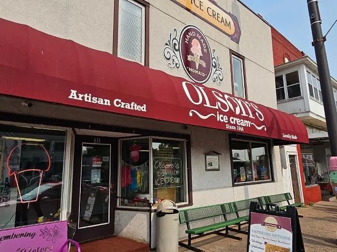 olson’s ice cream 6