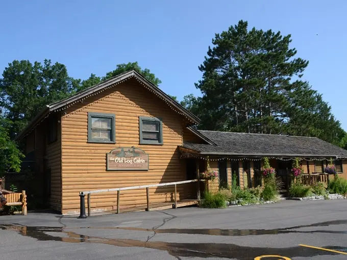 the old log cabin restaurant 1