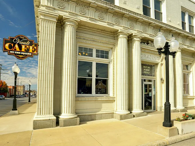 The Vault Cafe on the Square 1