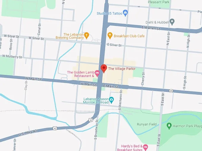 the village parlor 10 map