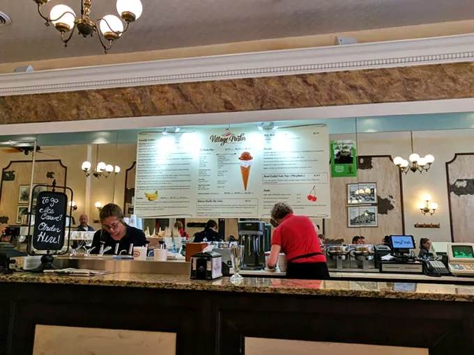 the village parlor 9