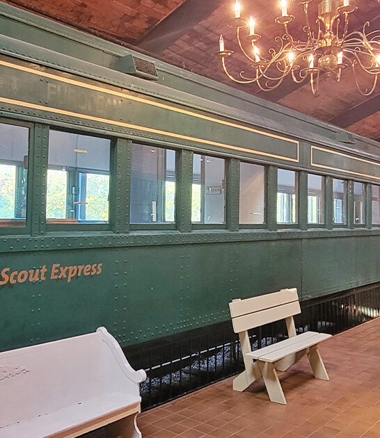 illinois vintage train car ftr