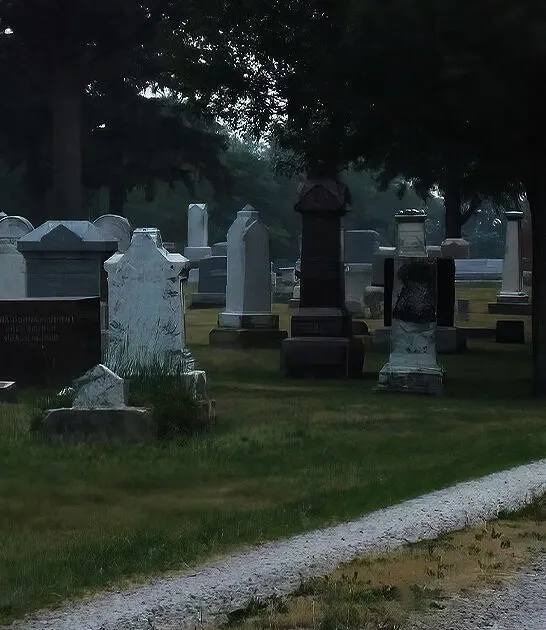 most eerie graveyard illinois ftr