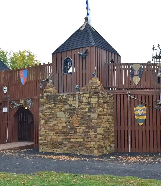 stunning castle playground illinois ftr