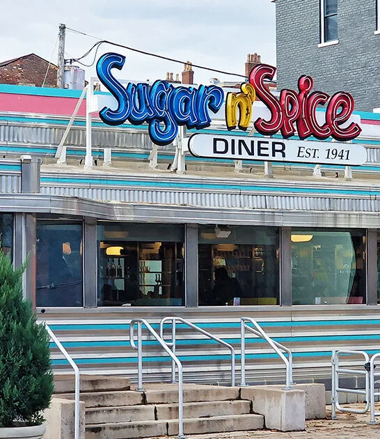 vintage diner pancakes ohio ftr