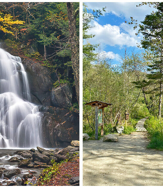 35 foot waterfall vermont ftr
