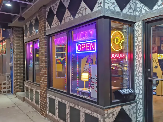 happy dough lucky donuts + arcade 1