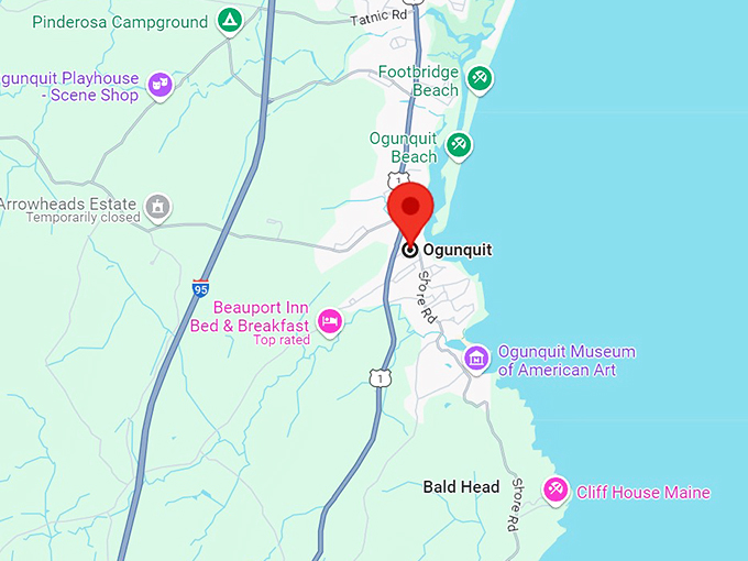 ogunquit, maine 10 map