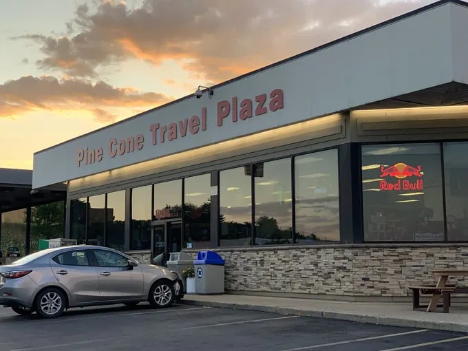 pine cone travel plaza 1