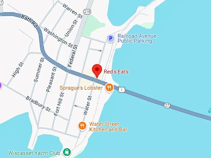 red's eats 10 map