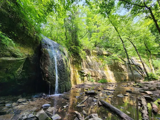 stephens falls trail 1