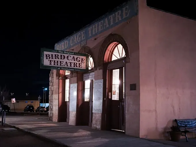 the birdcage theatre in tombstone, arizona 1