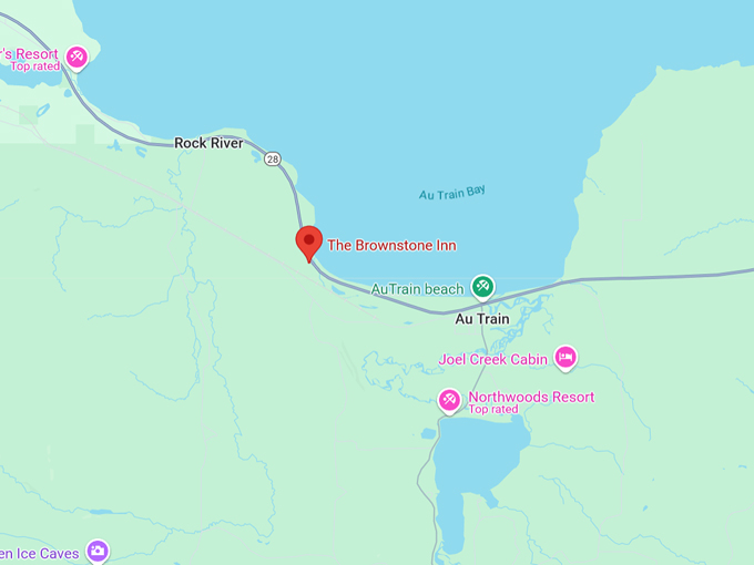 the brownstone inn 10 map