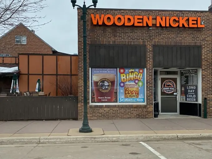 wooden nickel burgers and brew 1