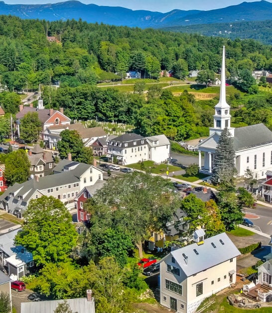 picturesque small town vermont ftr