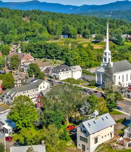 picturesque small town vermont ftr