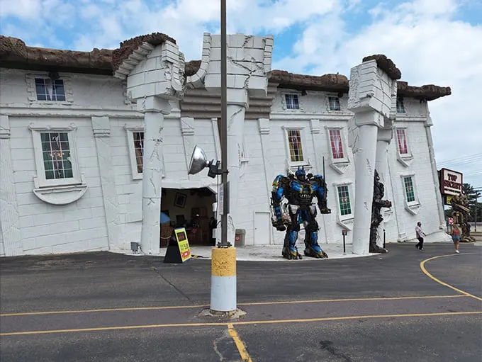 Politics turned on its head – literally! This topsy-turvy attraction gives "flipping the White House" a whole new meaning.