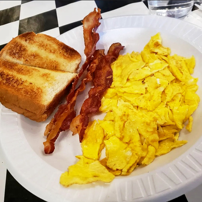 Simplicity at its finest. This classic breakfast trio proves that sometimes, less really is more – especially when it's this delicious.