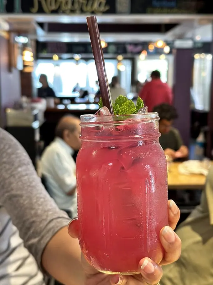 Sip on this blueberry margarita and suddenly, everything's coming up roses... or should we say blueberries? It's happiness in a mason jar, folks!