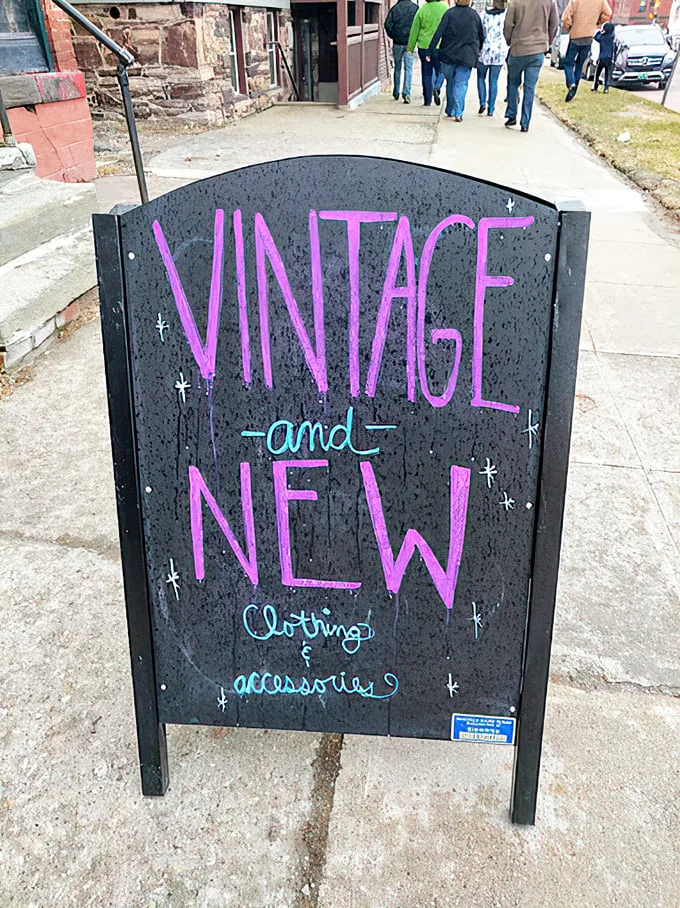 The writing's on the wall—or rather, the sidewalk! This chalkboard charm is your invitation to a world where old meets new in style.